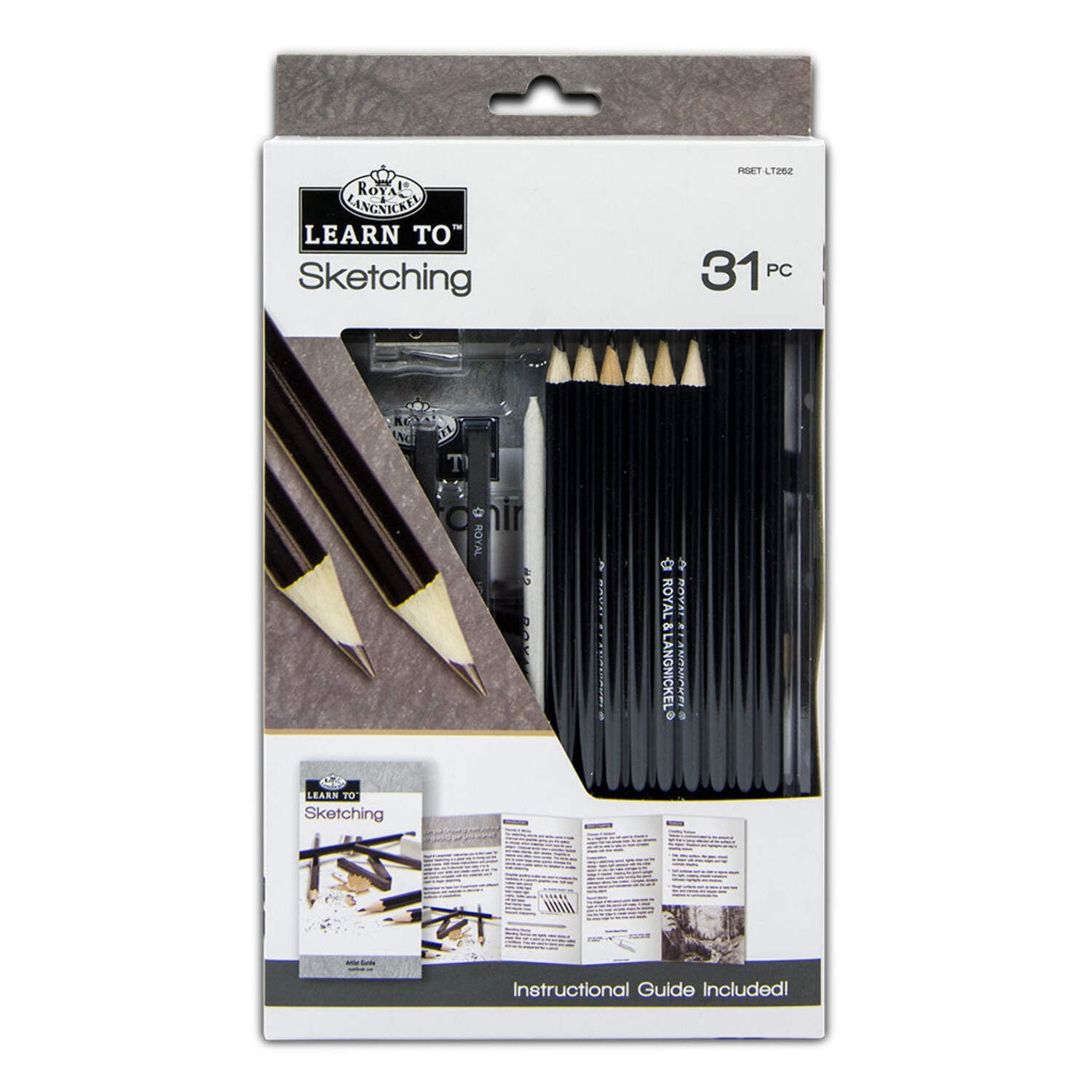 RSET-LT252 | Learn To™ 31pc Sketching Art Set - Walmart.com