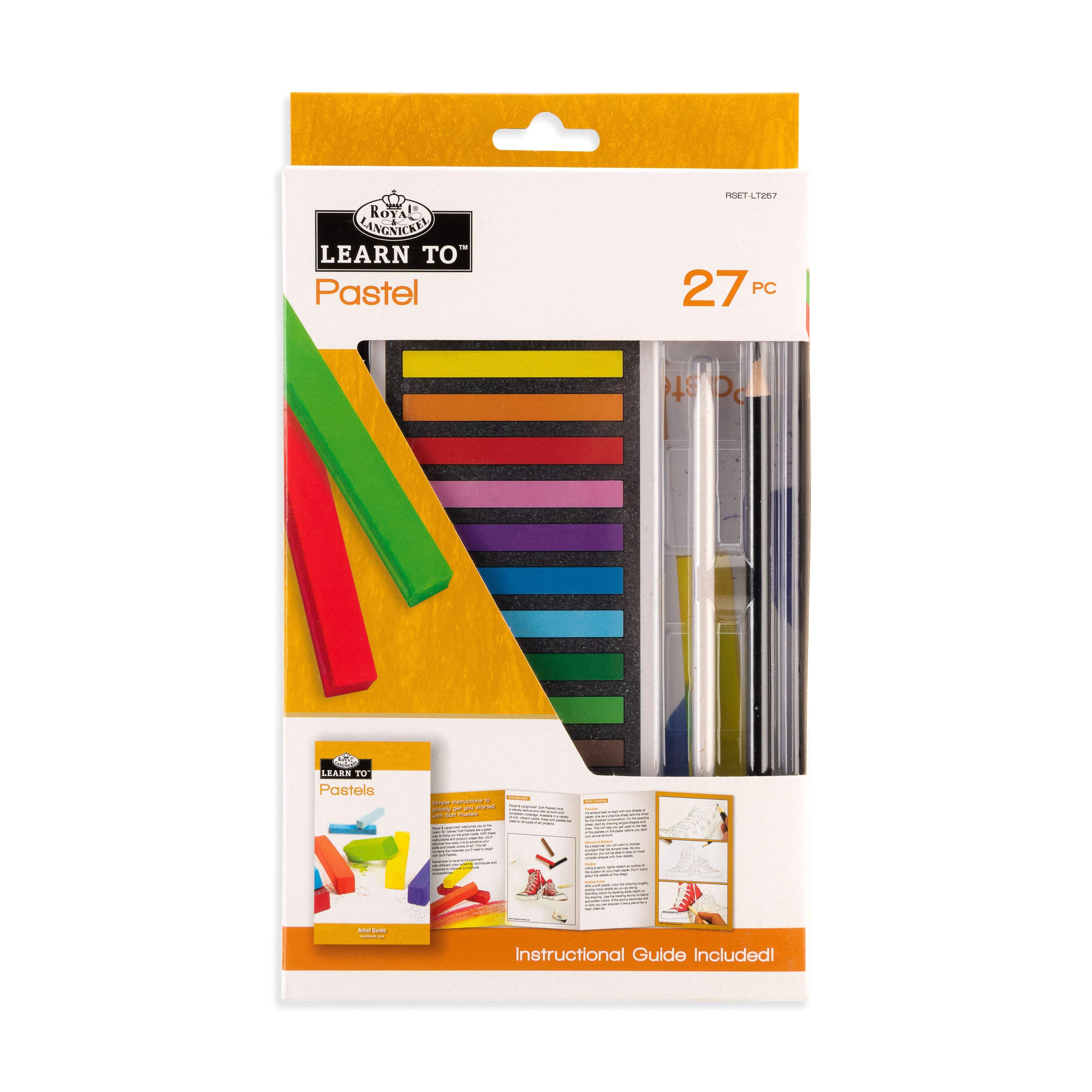 RSET-LT257 | Learn To™ 27pc Pastel Art Set - Walmart.com