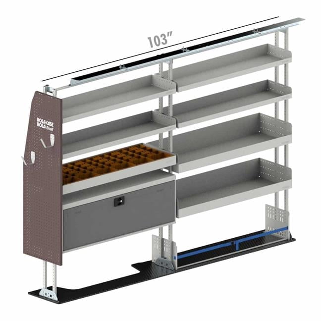 RSFMHRELD Van Shelving Electrical Bin Package - Walmart.com