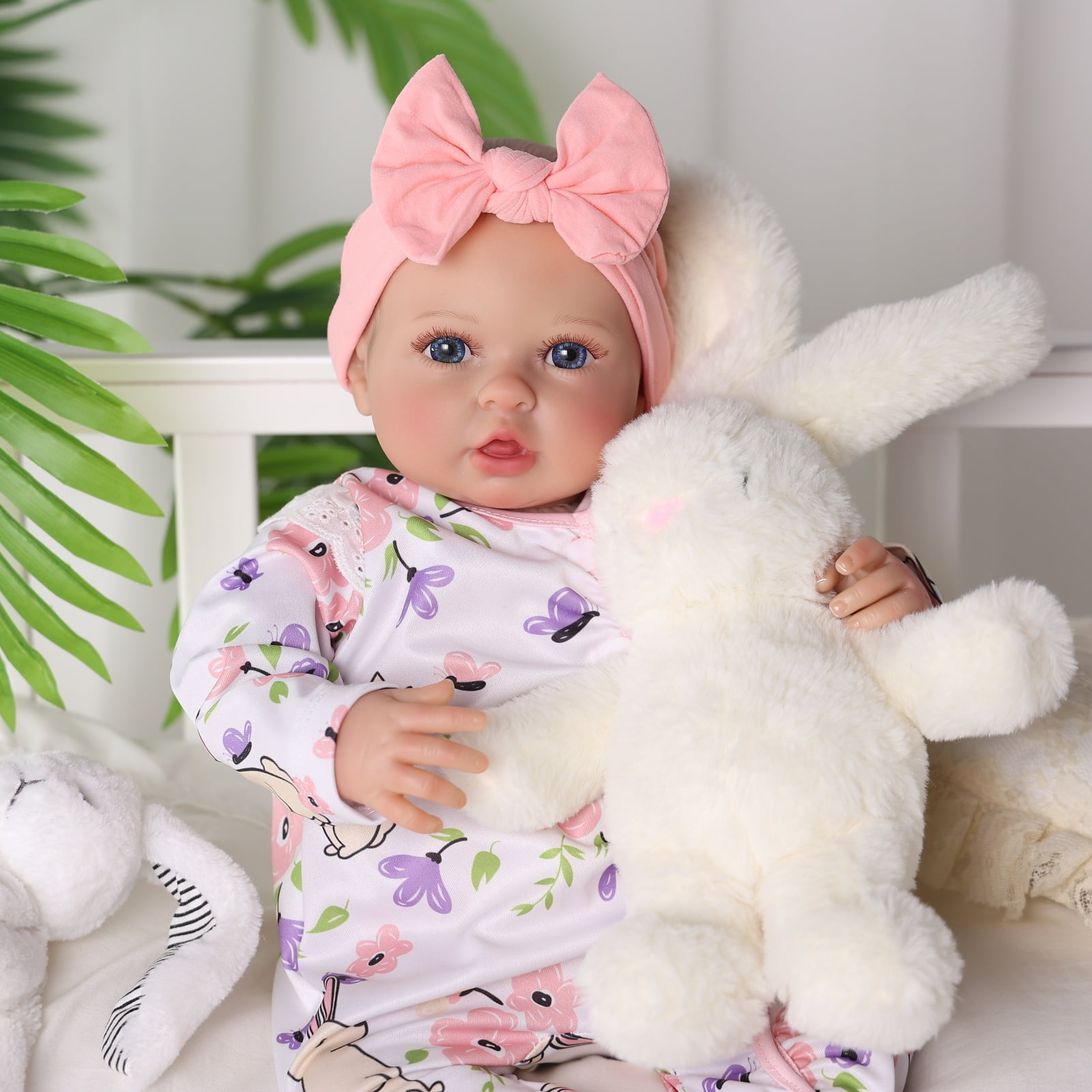 RSG 17-Inch Lifelike Reborn Baby Dolls with Soft Cloth Body -Sleeping ...
