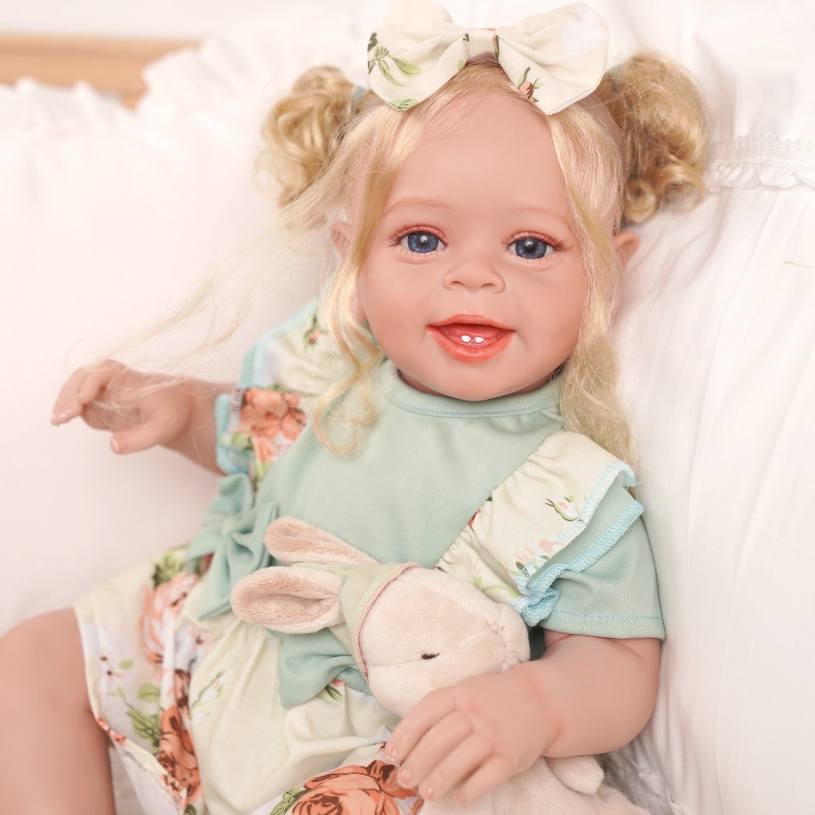 RSG 20 Inches Reborn Baby Dolls Newborn Baby Dolls Smiling Reborn Baby ...