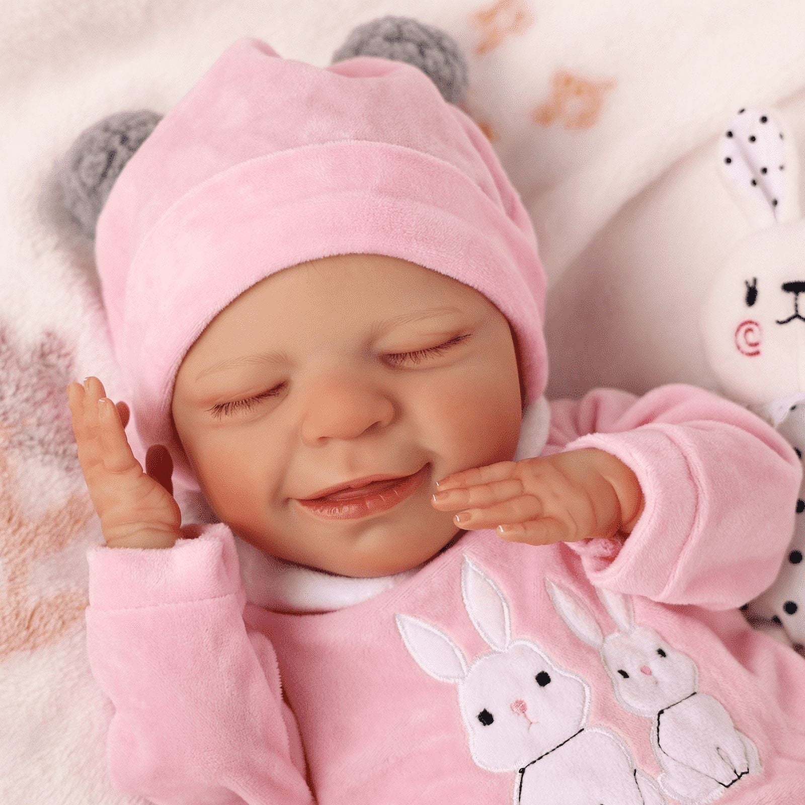 RSG Lifelike Reborn Baby Dolls - 20-Inch Sweet Smile Newborn Baby Dolls ...