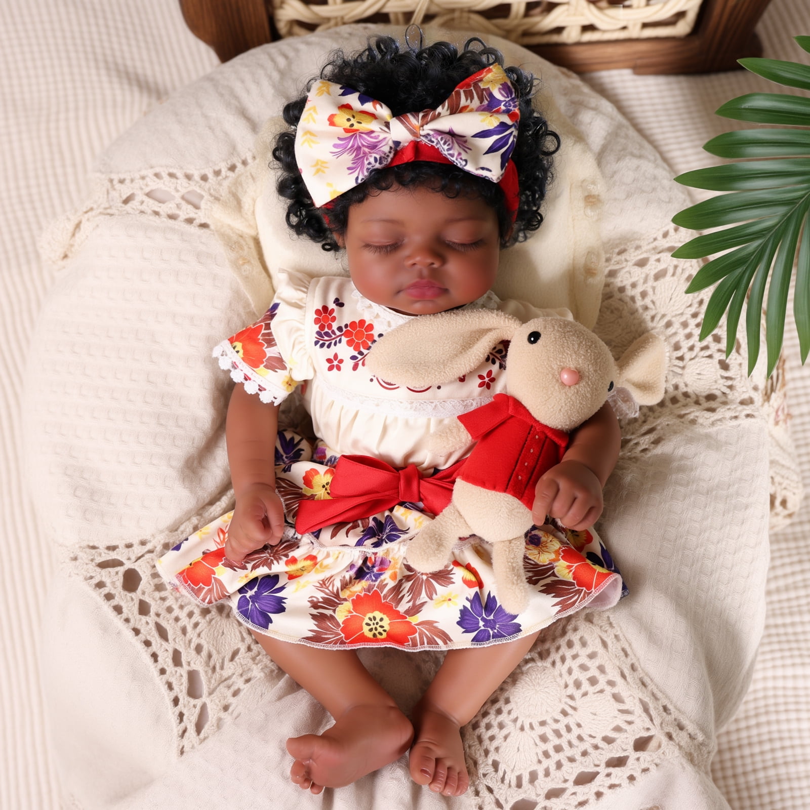 RSG Lifelike Reborn Baby Dolls Girl ,17-Inch Real Baby Feeling ...