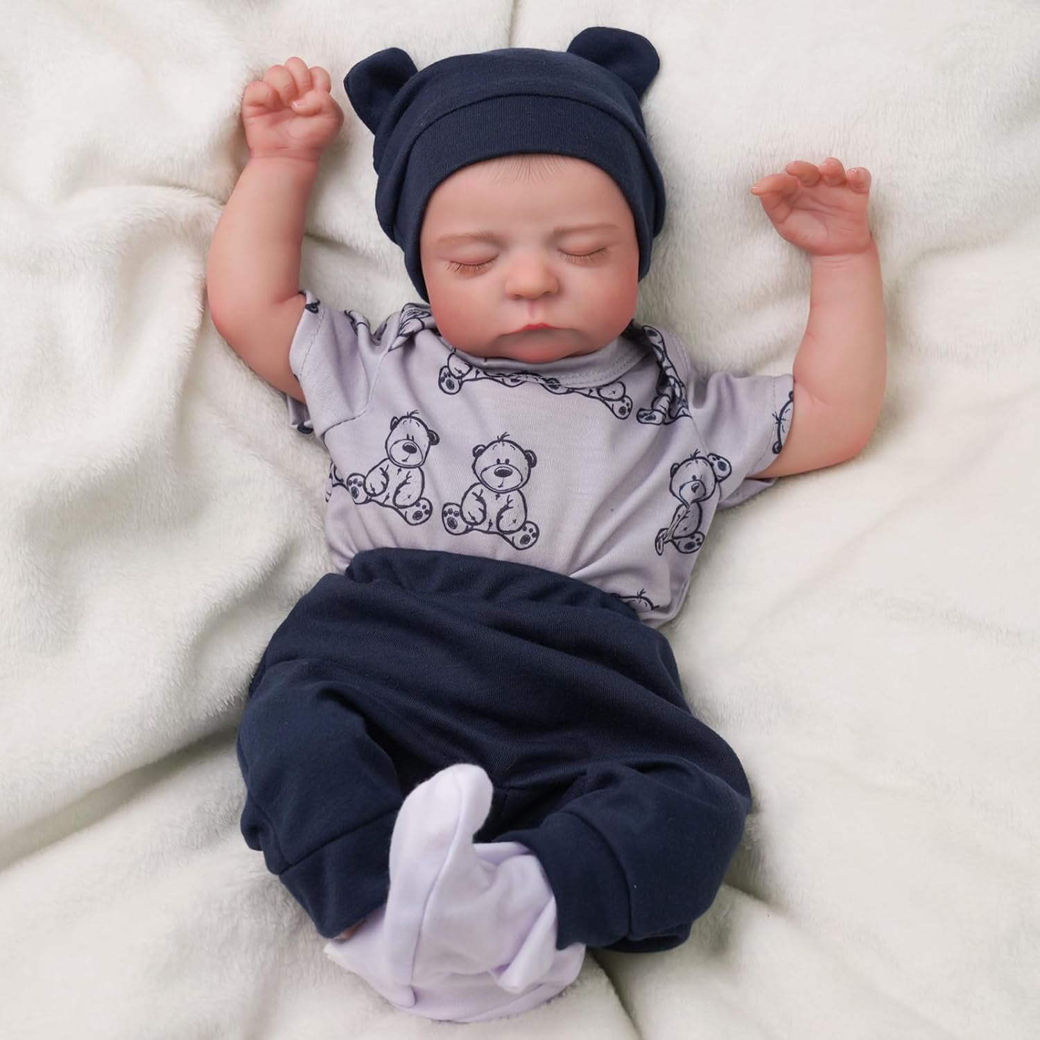 RSG Lifelike Reborn Baby Dolls Girl - 20 Inch Full Silicone Vinyl Body ...