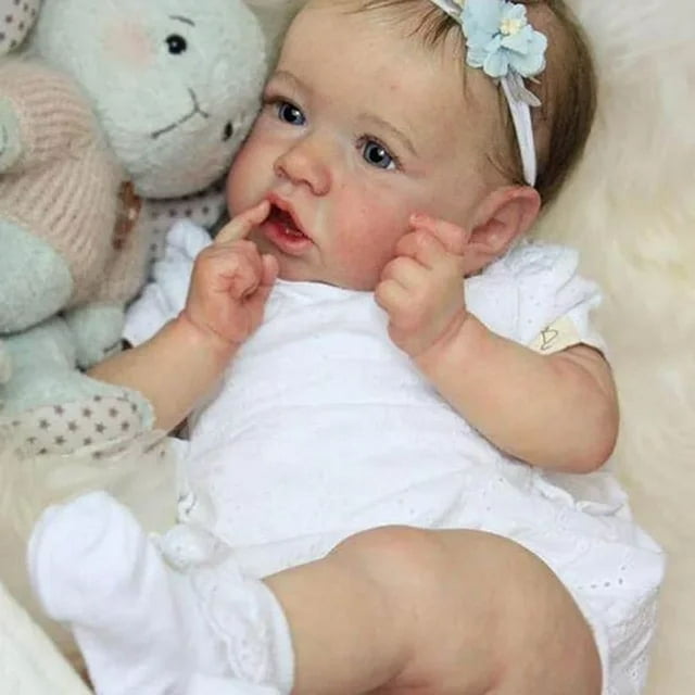 RSG Realistic 20'' Reborn Baby Toddlers Girl Lifelike Awake Reborn Baby ...