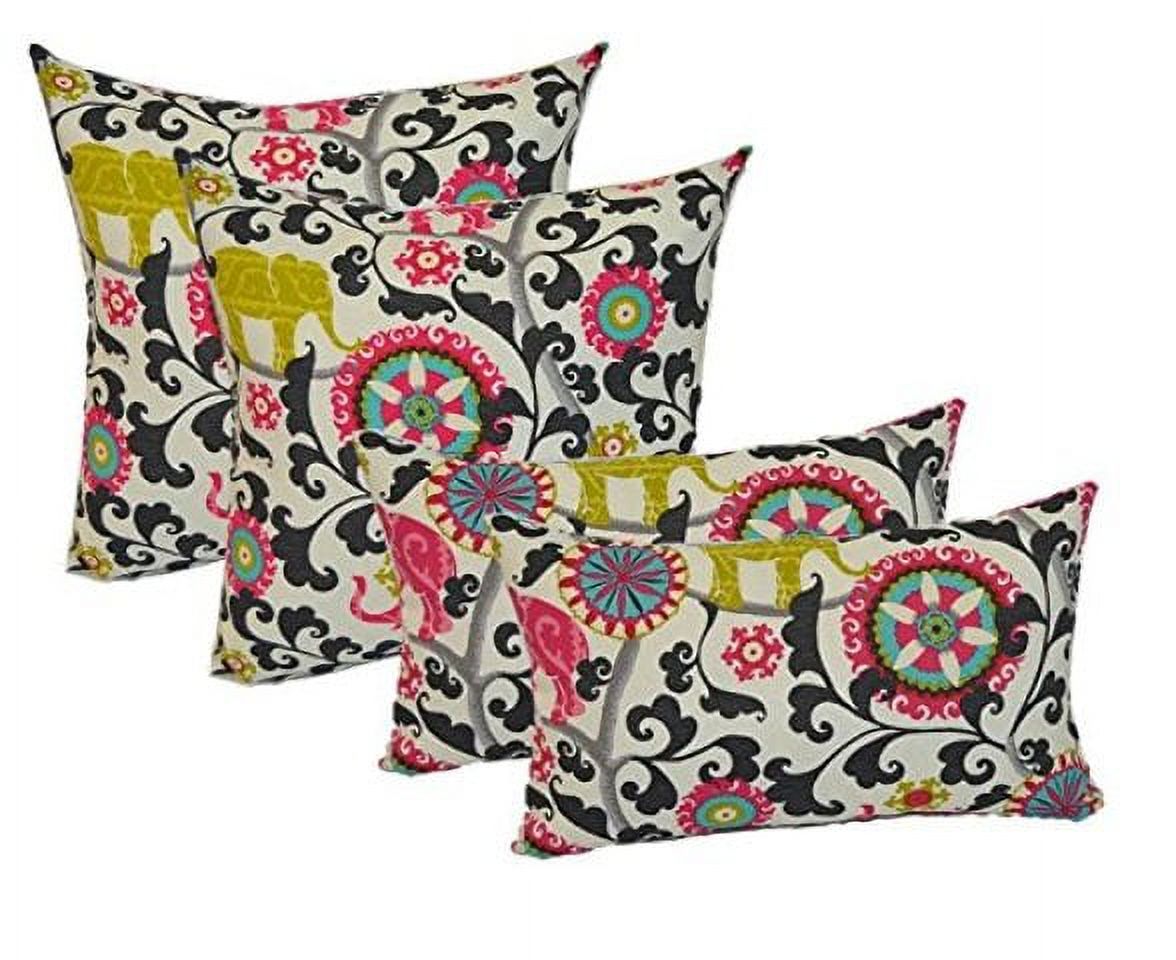 Better Homes & Garden 20" X 20" Heathered Loop Geo Cotton/Polyester ...