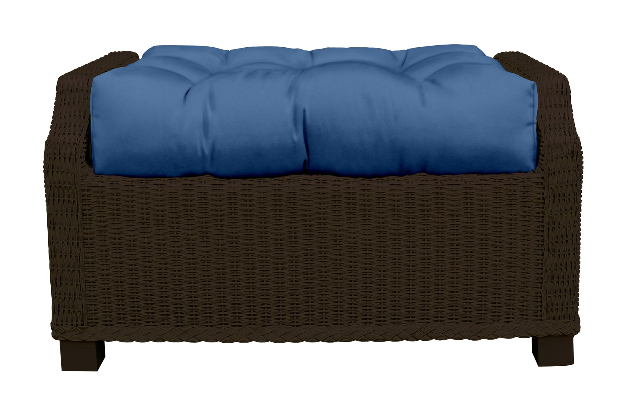 RSH Dcor Indoor Outdoor Single Tufted Ottoman Replacement Cushion ...