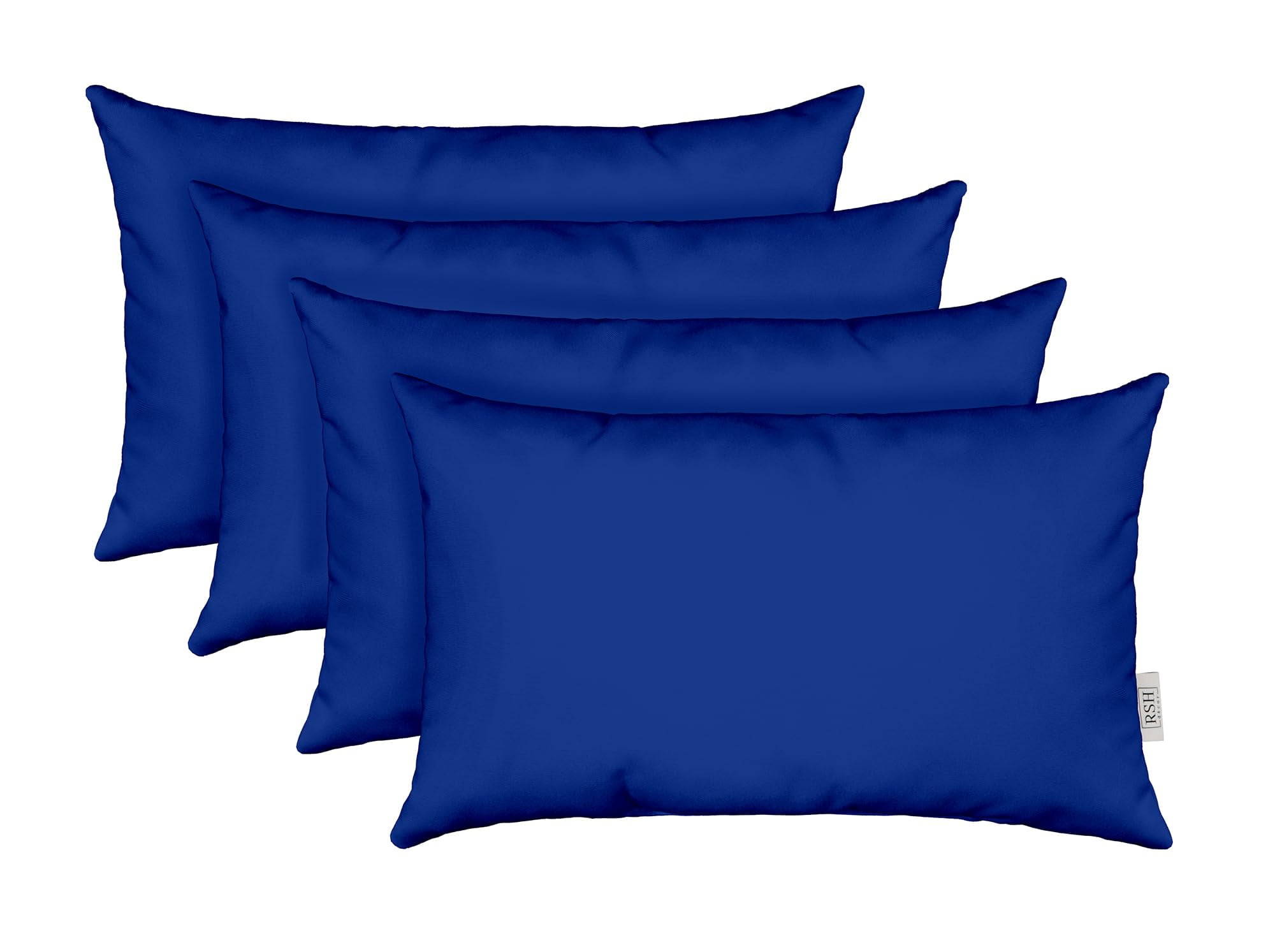 RSH Decor: 4 Lumbar Support Pillows Made with Sunbrella Performance ...