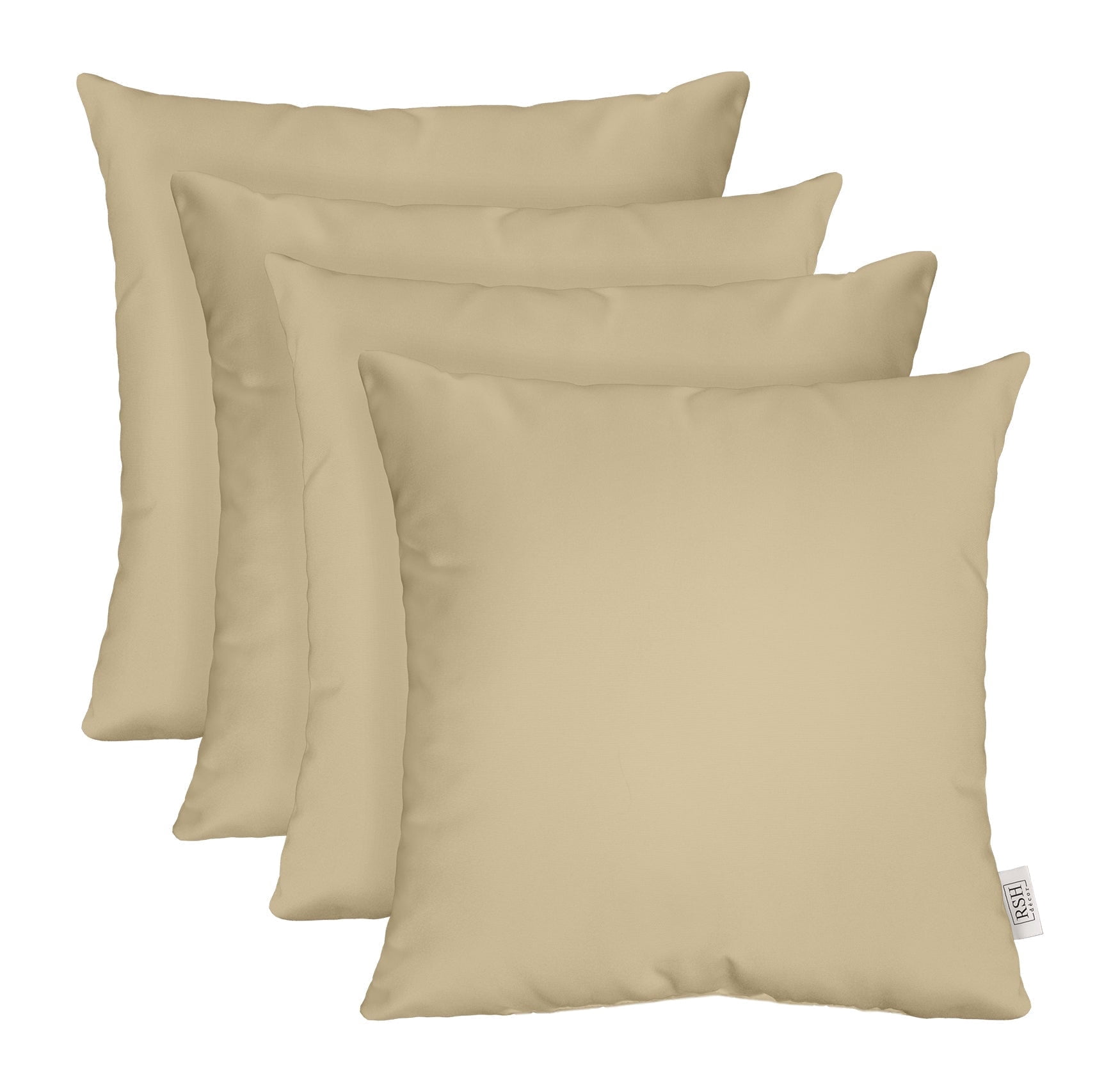 RSH Decor: 4 Square Accent Pillows Made with Sunbrella Performance ...