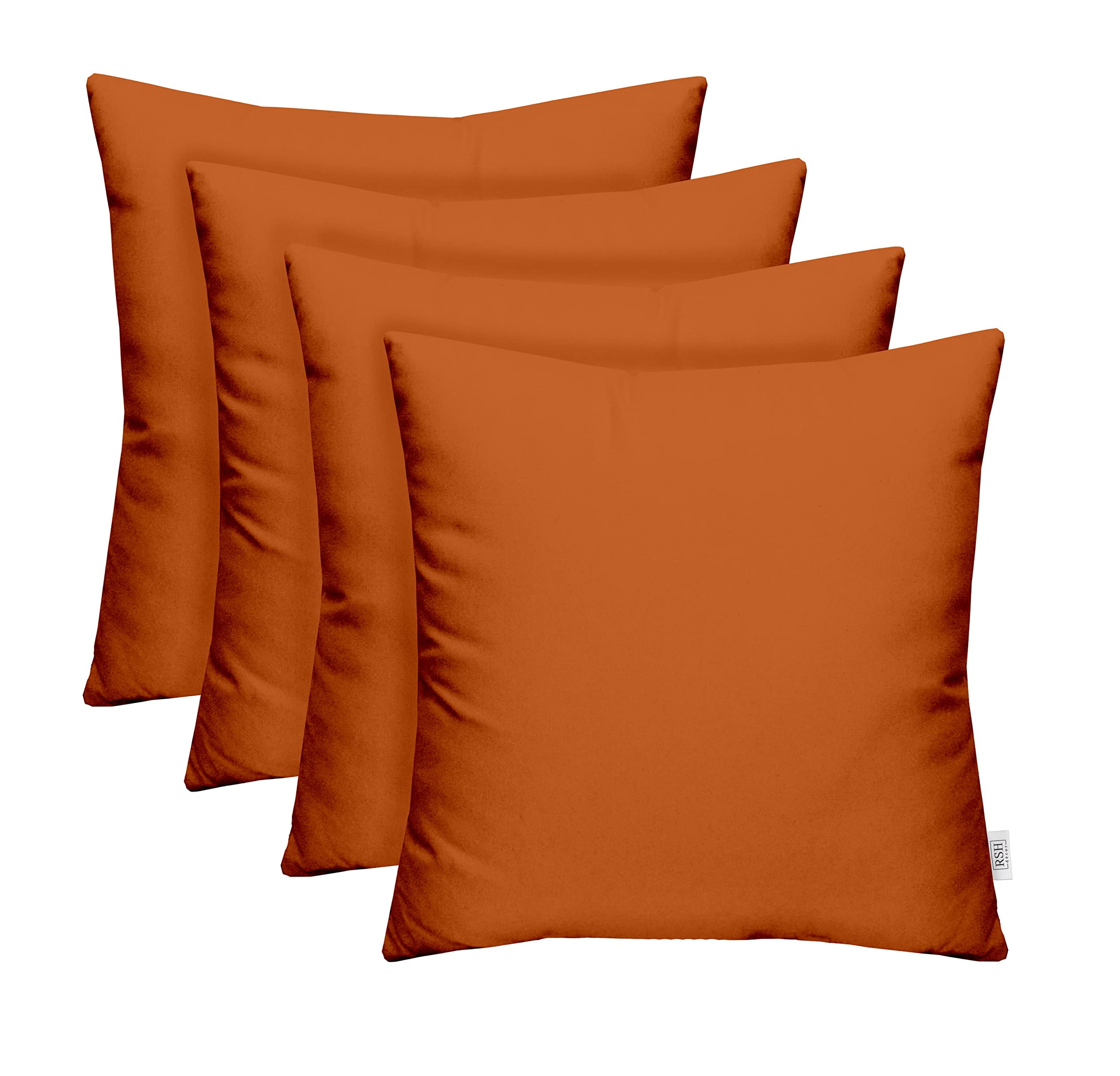 RSH Decor: 4 Square Accent Pillows Made with Sunbrella Performance ...