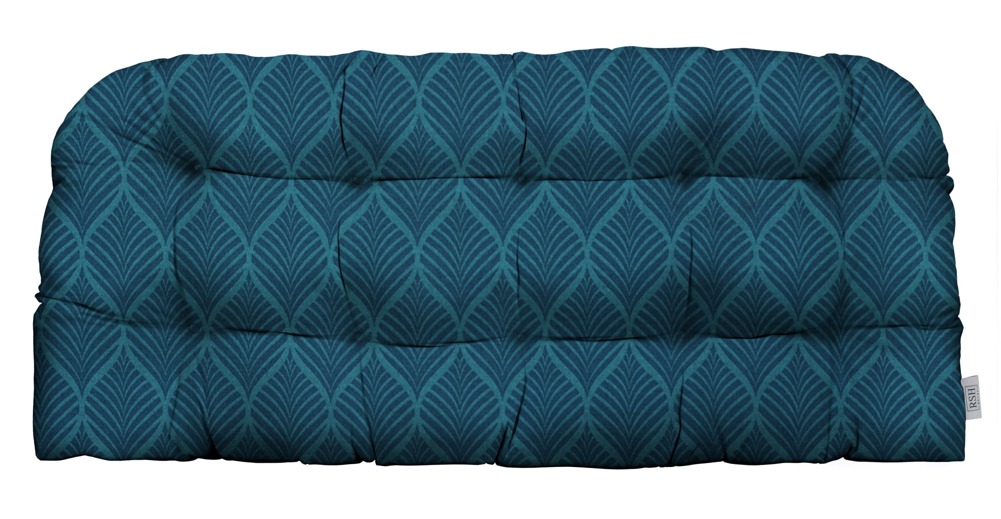 RSH Decor, Indoor Outdoor 41 in x 19 in Loveseat Cushions in Fenbrook ...