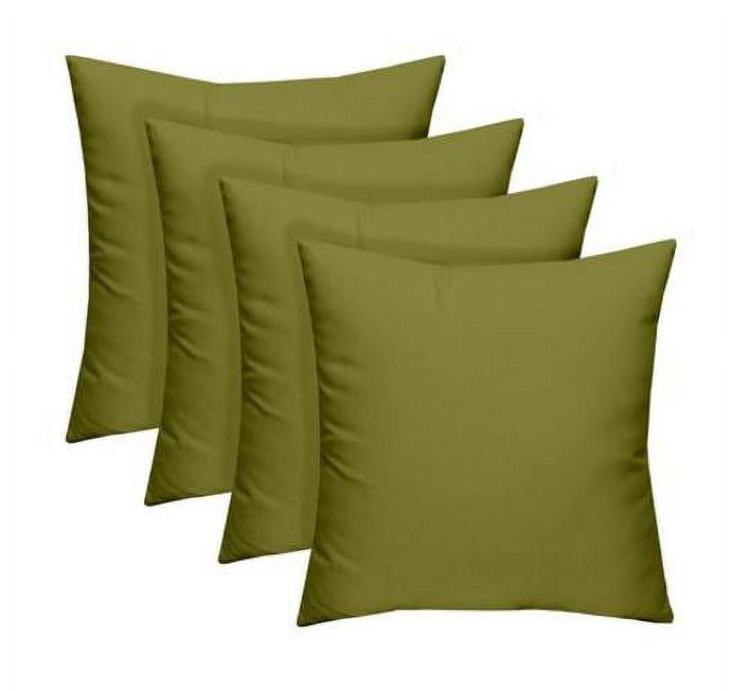 RSH Decor: 4 Square Throw Pillows | 20" x 20" | All-Weather Spun Fabric ...