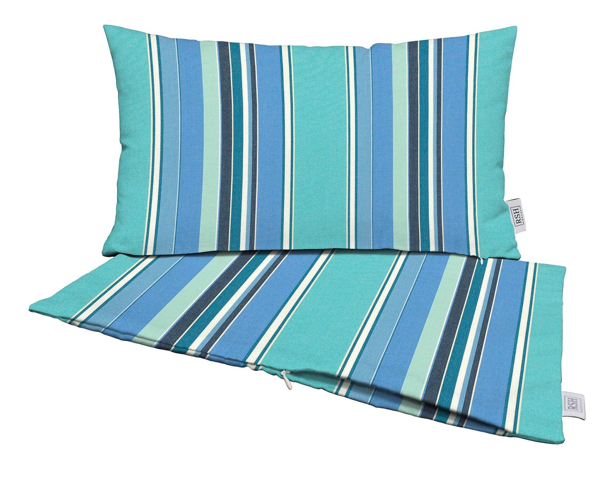RSH Decor: Sunbrella Pillow Covers Set of 2 | 12" by 20" Lumbar Covers ...