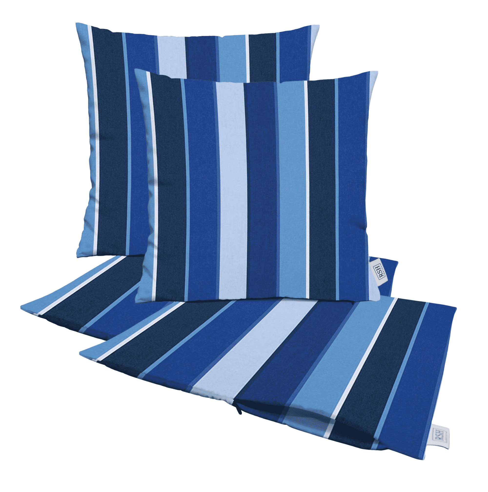 RSH Decor: Sunbrella Pillow Covers Set of 4 | 24" x 24" Square Covers ...