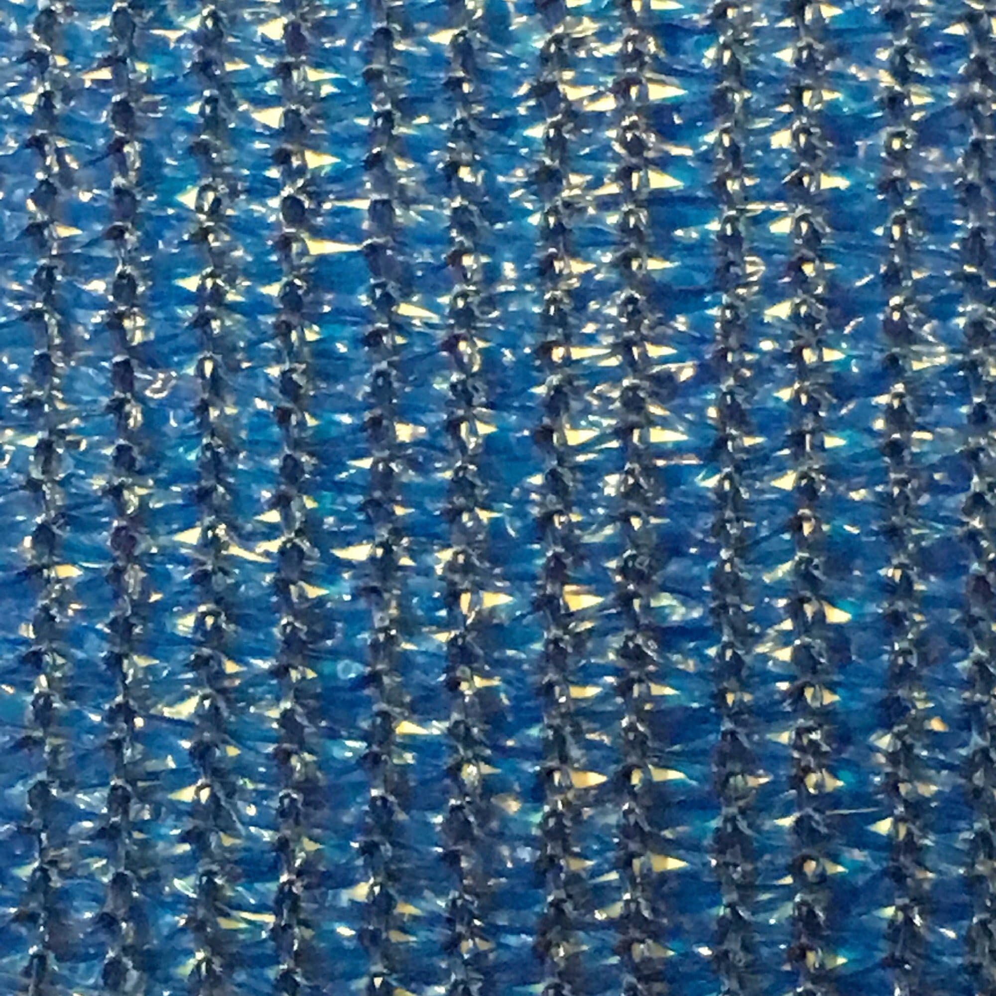 RSI Commercial Quality Knitted Privacy Cloth 5.8FT X 50FT- Blue - 88% ...