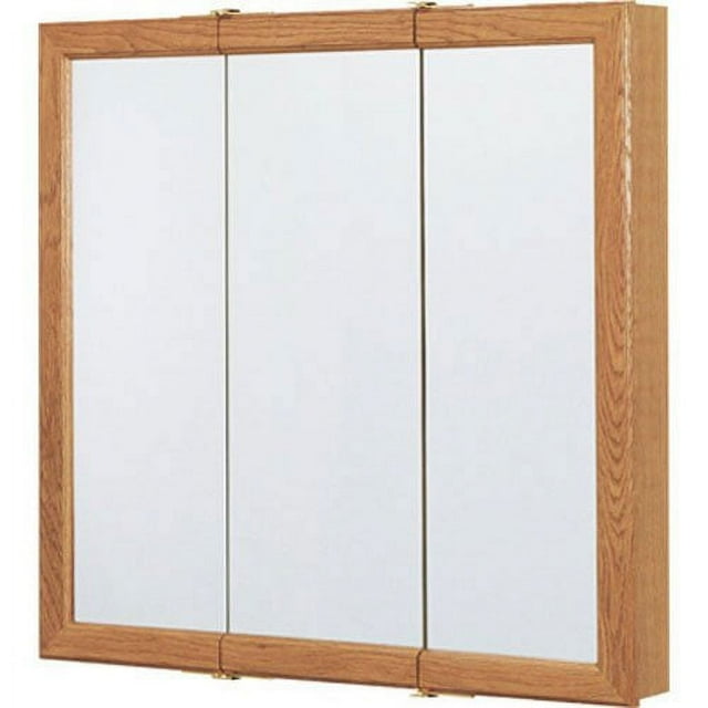 Rsi Home Products 270129 Oak 30 In. Triview Med Cab - Walmart.com