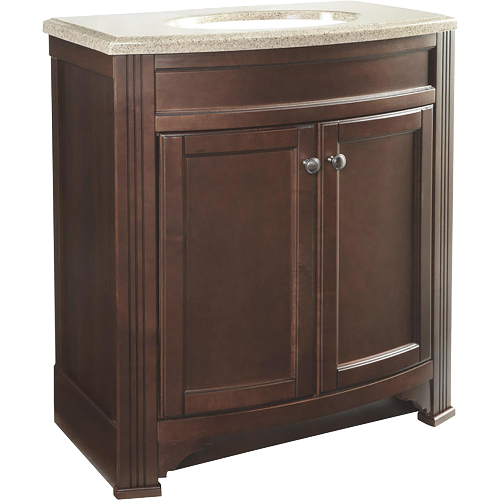 RSI HOME PRODUCTS SALES INC Duvall 30" BLK Vanity CBCDB30 - Walmart.com