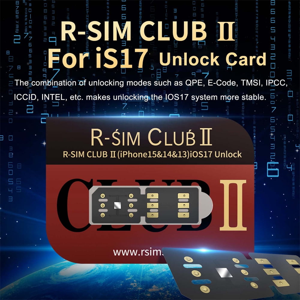 RSIM-17 Unlock Cards Special Unlock Cards R-SIM17 ForIMSI MIC ICCID ...