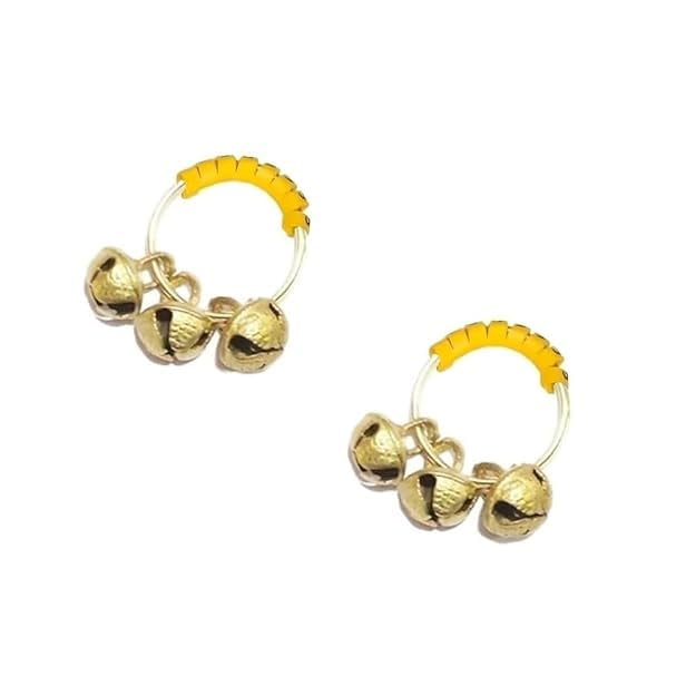 RSINC Premium Brass Ghungroo Bells Indian Anklets Pooja Room Brass ...
