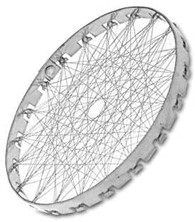 RSINC Stainless Steel Chota Tandoor Jali for Gas Round Chapati Roti ...