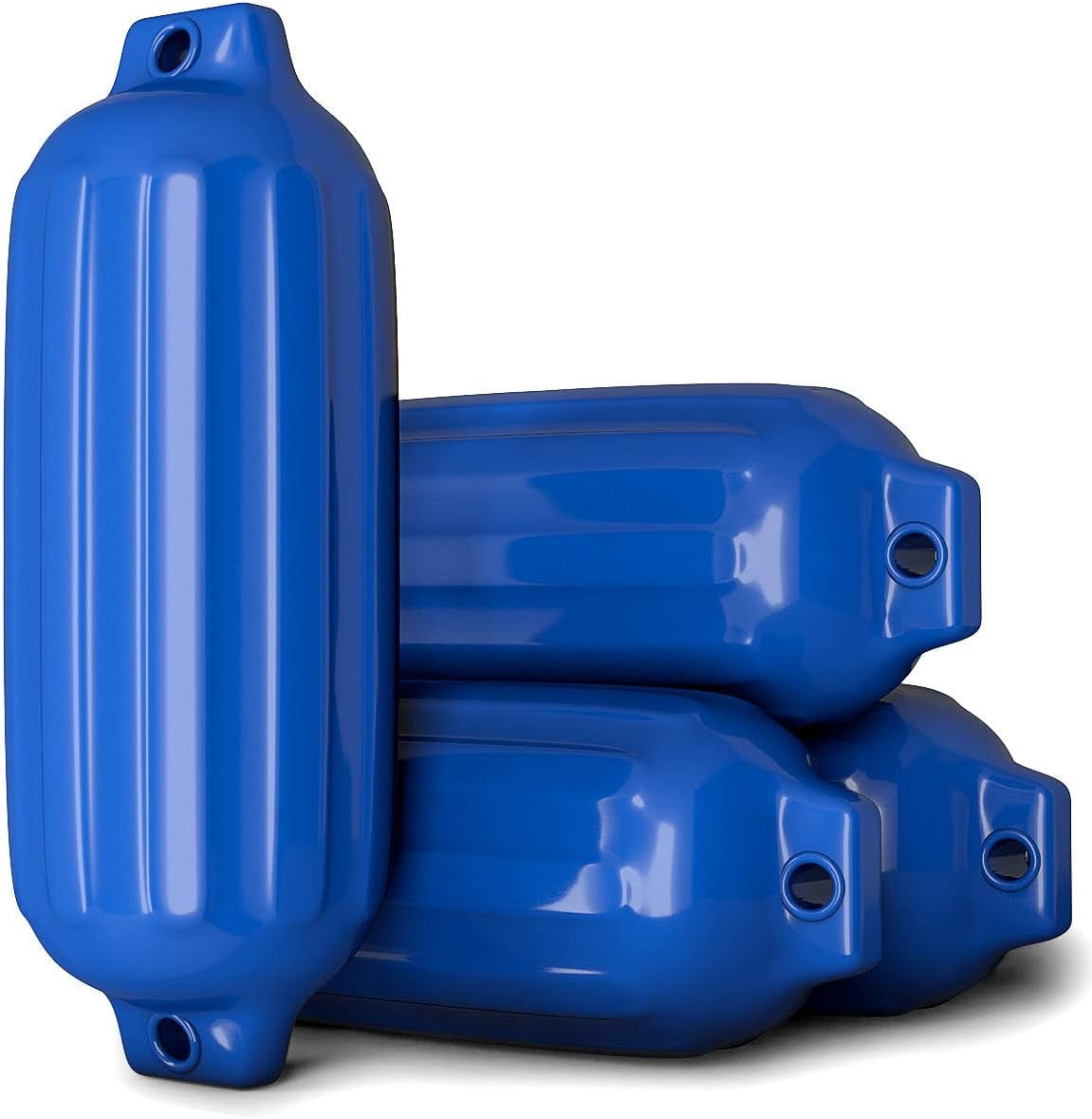 RSJH Boat Fenders 4 Pack, 3mm Thick UV-Resistant Pontoon Boat Bumper ...