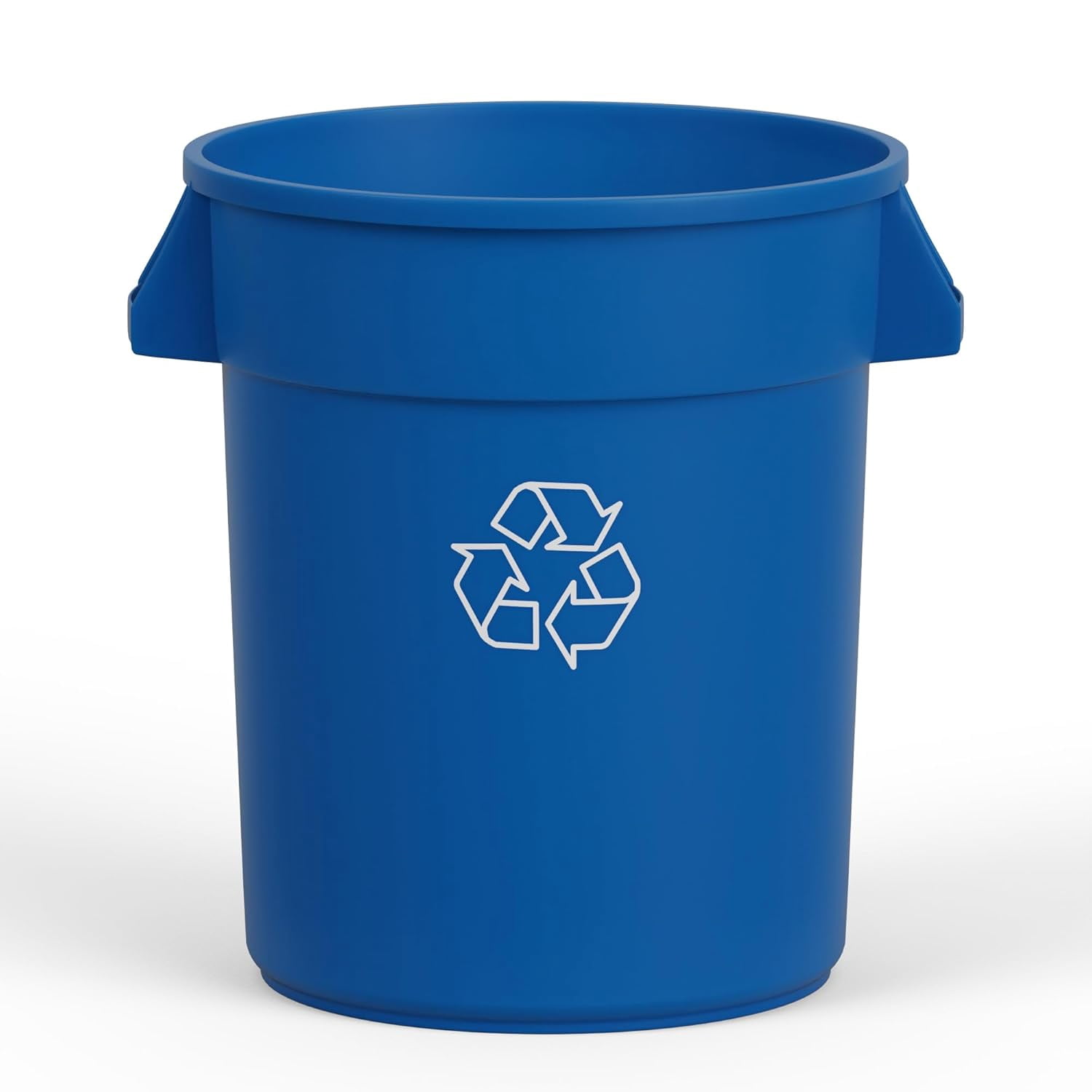 RSJH Round Commercial Trash Can. Waste Container for Home, Sidewalks ...