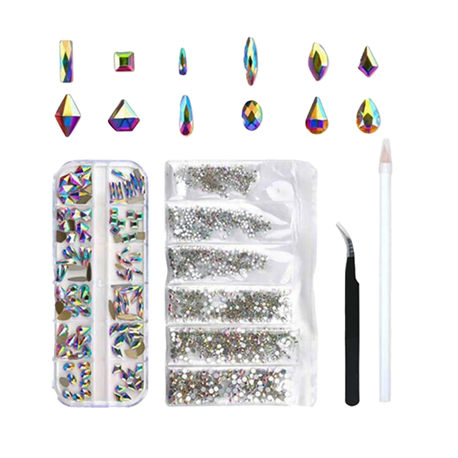 RSKK 12 of Special-Shaped Diamonds, Dotted Diamond Pens and Tweezers ...