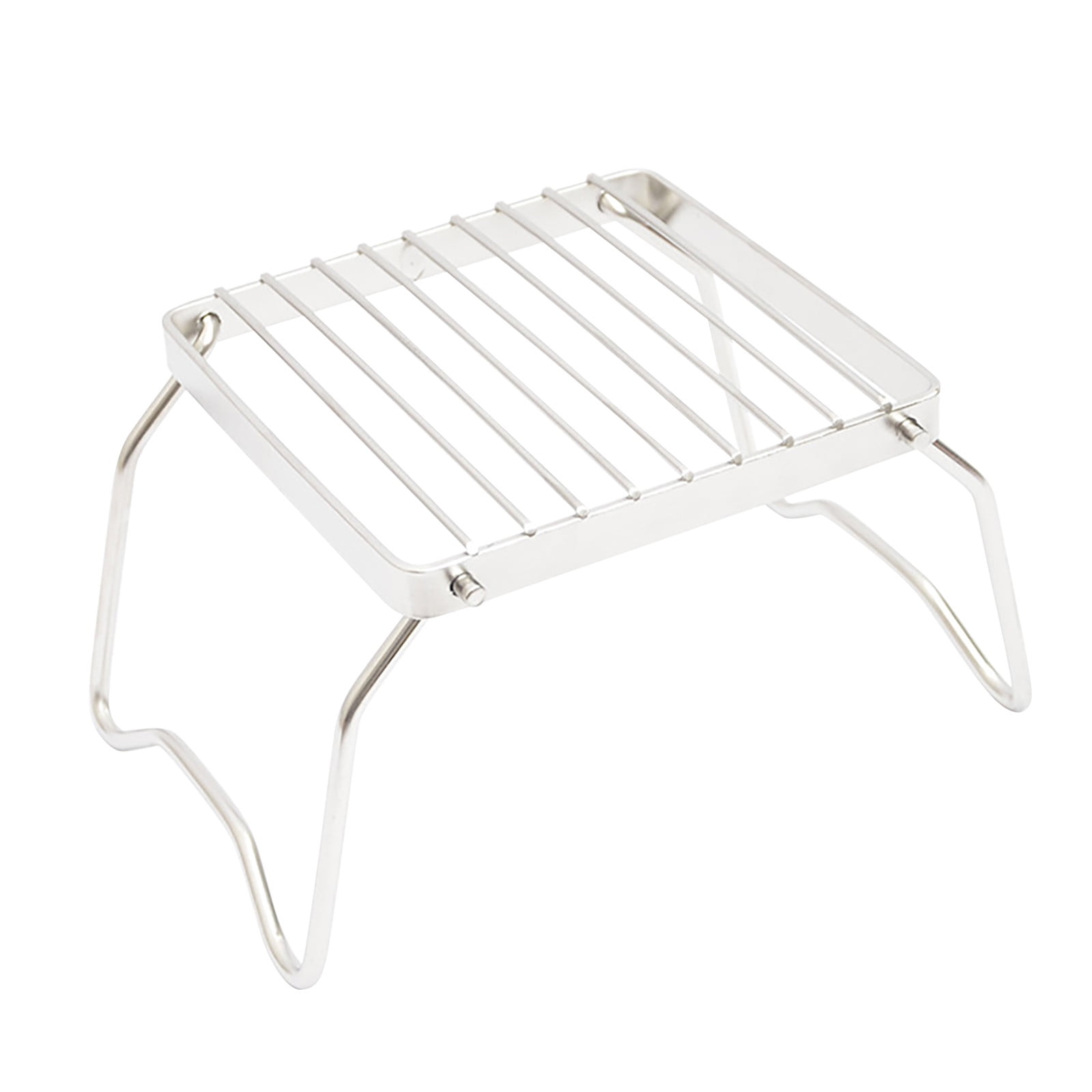 RSKK Collapsible Grill Rack for Camping and Outdoor Use Stainless Steel ...