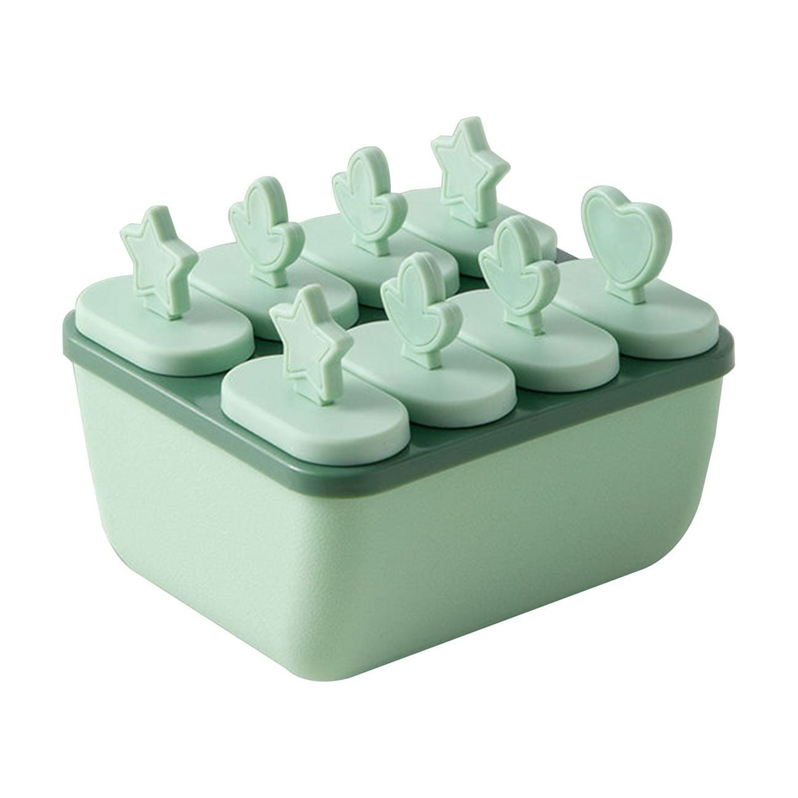 RSKK Ice Popsicle Maker Tray (8-Cavity, Reusable PP Ice Molds for ...