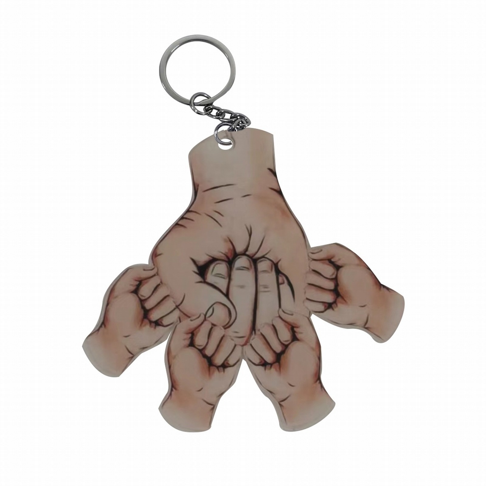 RSKK Keychain Personalized Acrylic Fist Keychains With Names Family ...