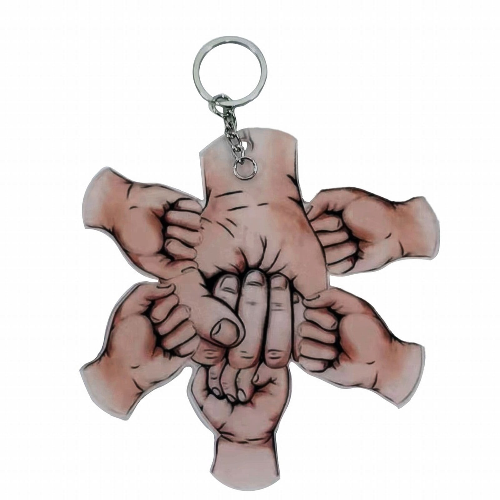 RSKK Keychain Personalized Acrylic Fist Keychains With Names Family ...