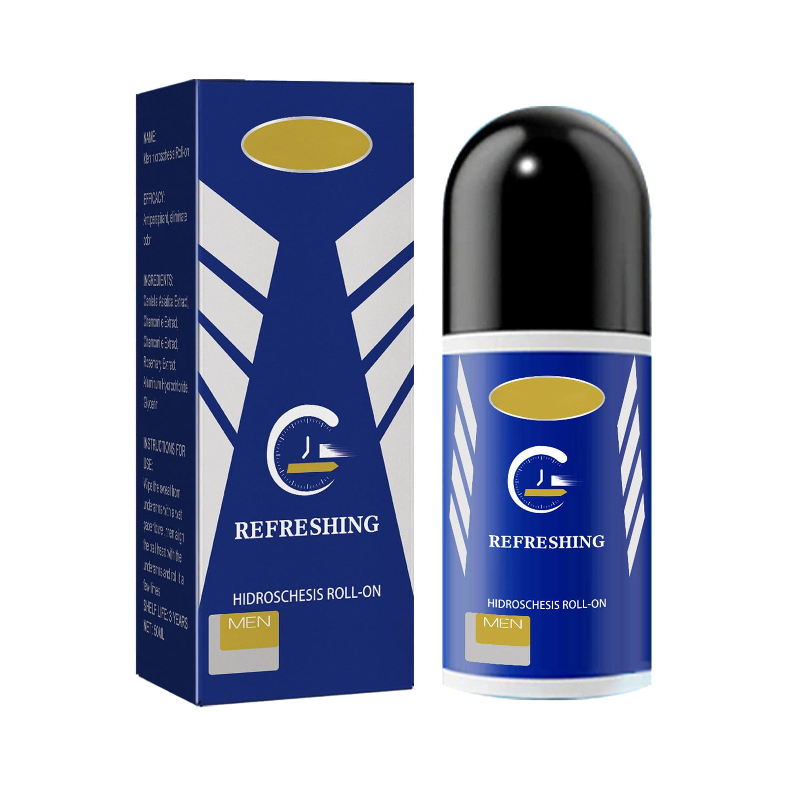 RSKK Men's Antiperspirant Roller Balls Men's Roll On Long Lasting ...