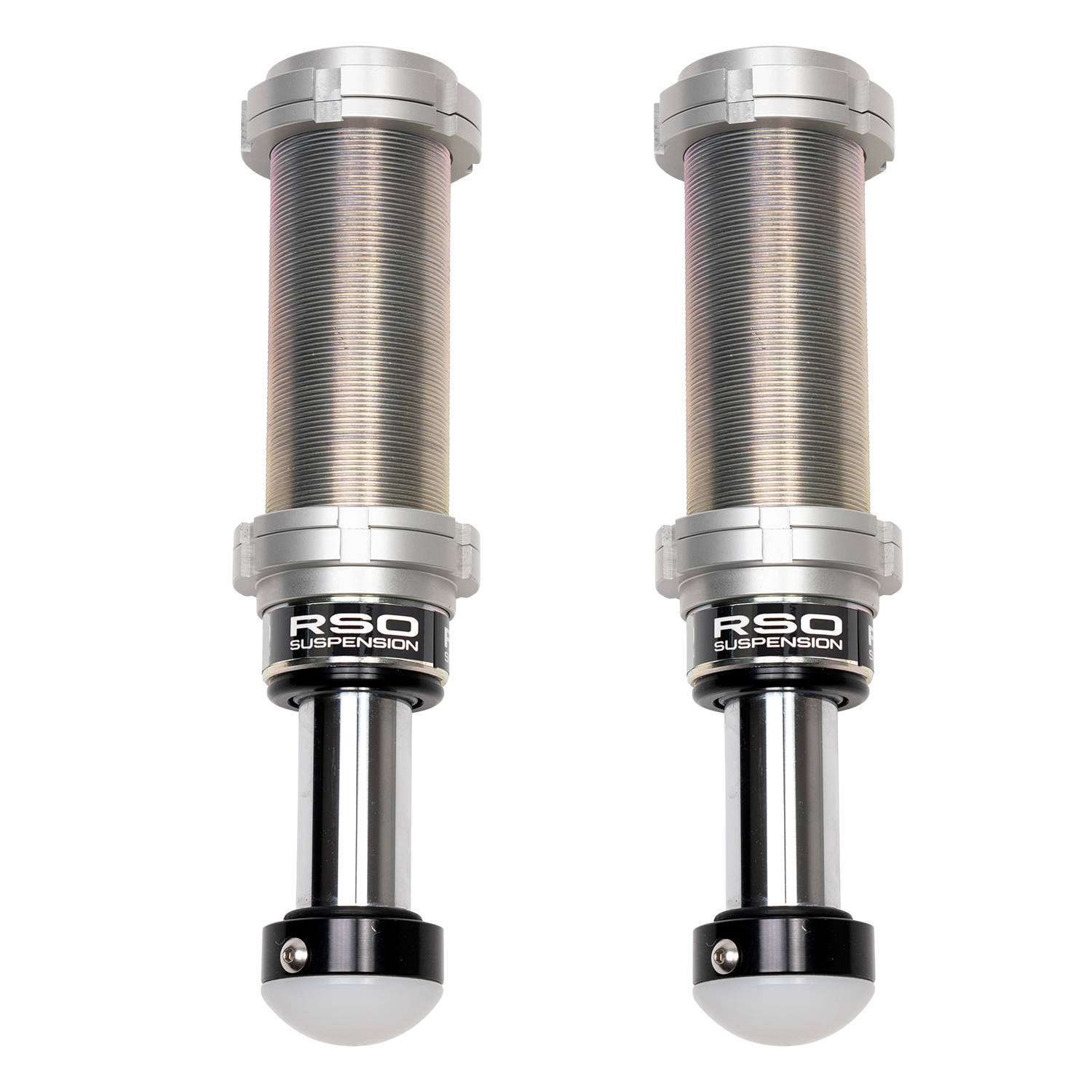 RSO Suspension Bump Shocks 2.5in Lift Front Hydraulic Kit for 07-18 ...