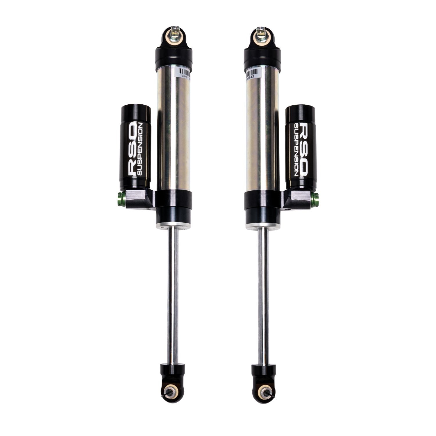 RSO Suspension Rear 2.5 Shocks Adjustable Compression Piggyback ...