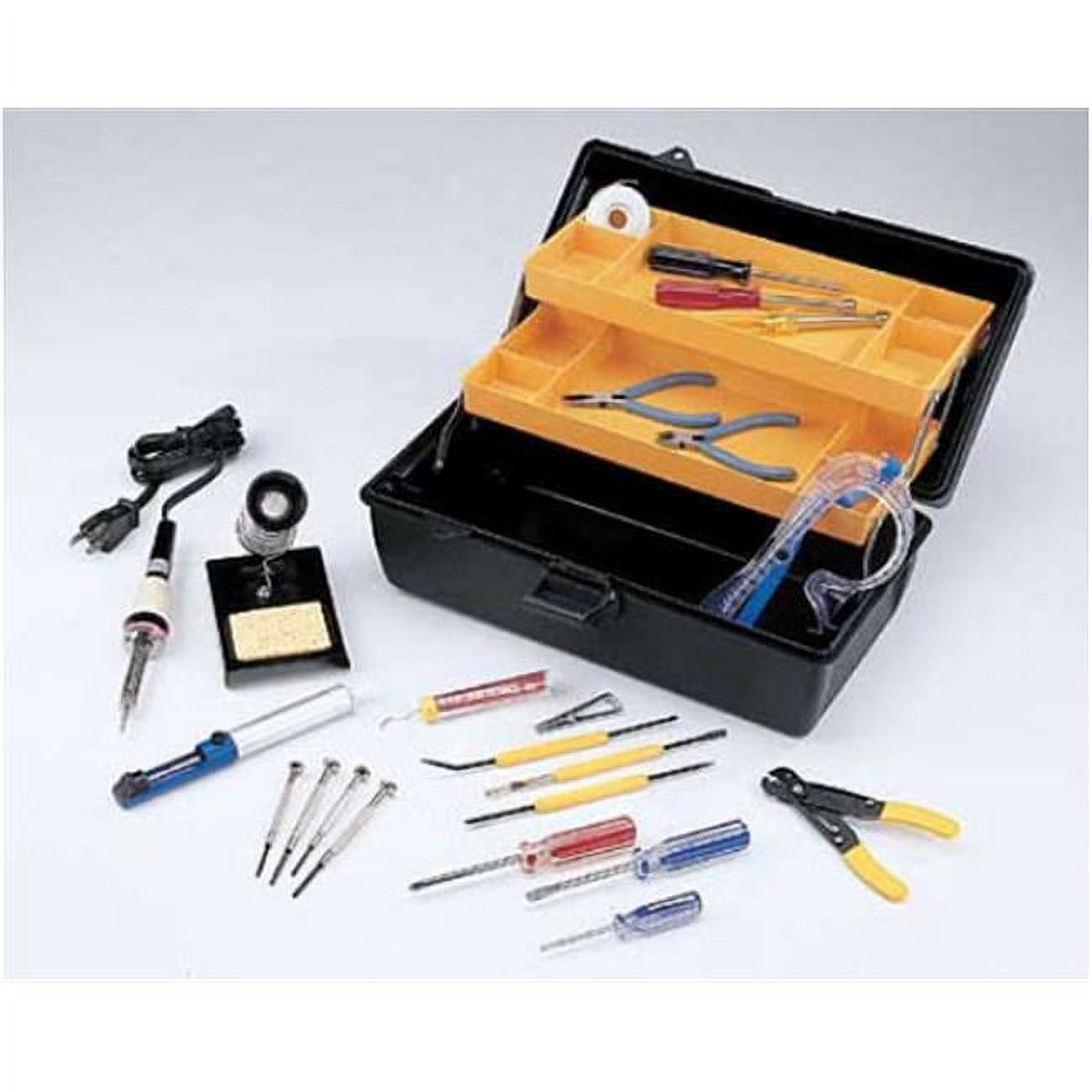 RSR ELECTRONICS Custom Tool Kit in a 2-Tray Tool Box - Walmart.com
