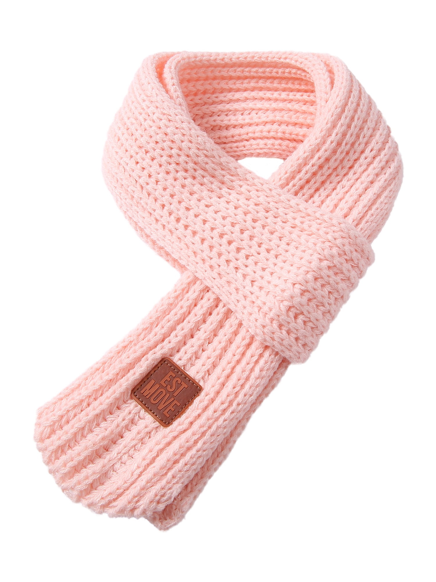 RSRZRCJ 13 Colors Kids Scarf Boys Girls Baby Winter Warm Scarf Knit ...