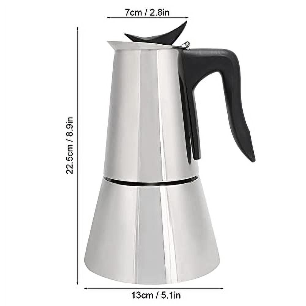 RSSK Electric Moka Coffee Pot Espresso Italian Coffee Maker 6 Cups ...