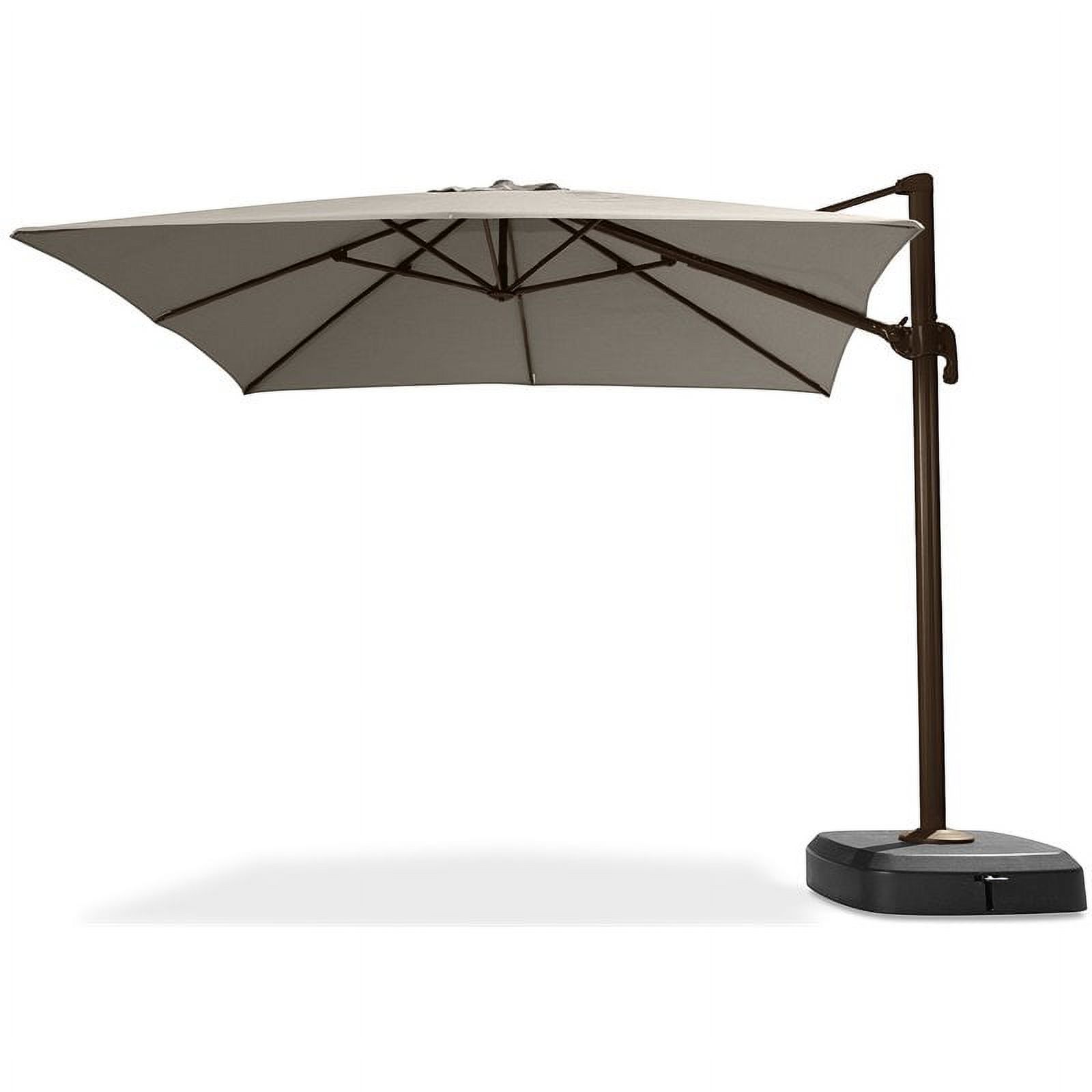 RST Brands Portofino 10' Aluminum Outdoor Resort Umbrella - Espresso ...