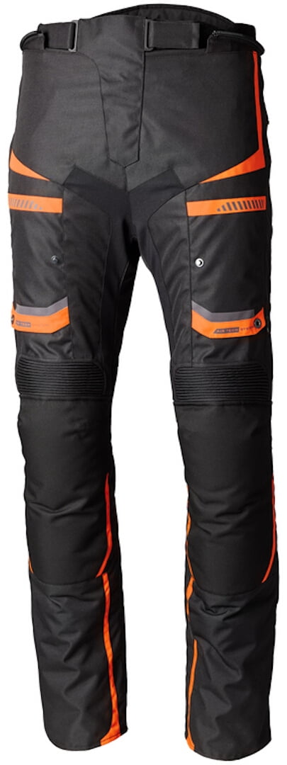 RST Maverick EVO CE Mens Textile Motorcycle Pants Black/Orange 42 USA ...