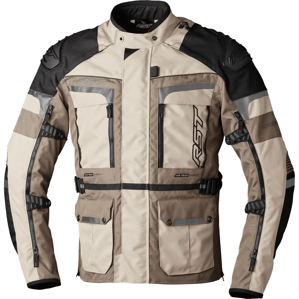 RST Pro Series Adventure-X CE Mens Textile Motorcycle Jacket Sand 44 ...