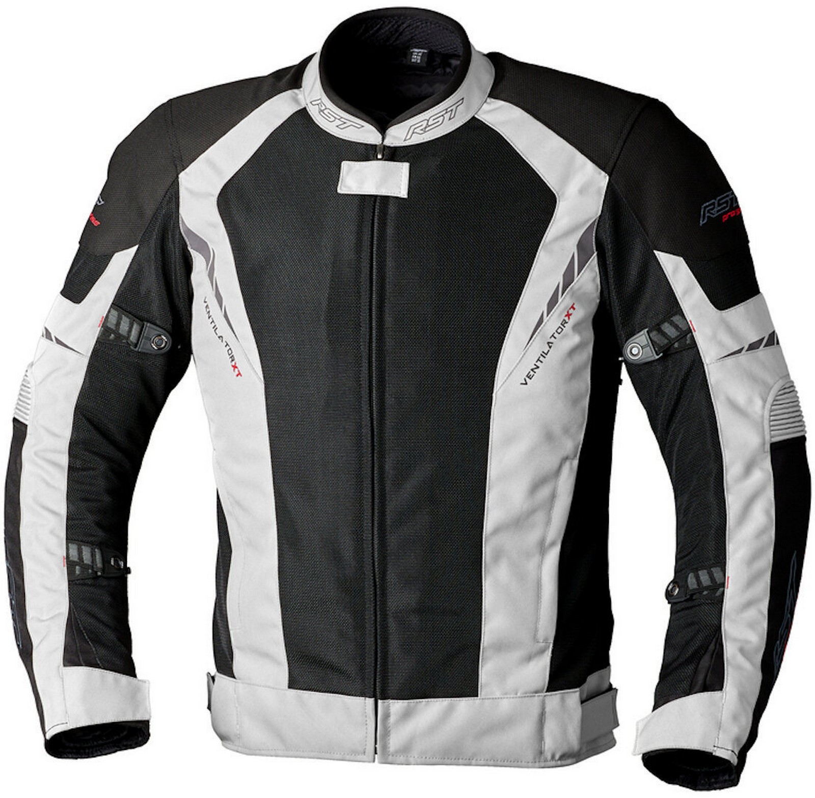 RST Pro Series Ventilator XT Mens Textile Motorcycle Jacket Silver ...
