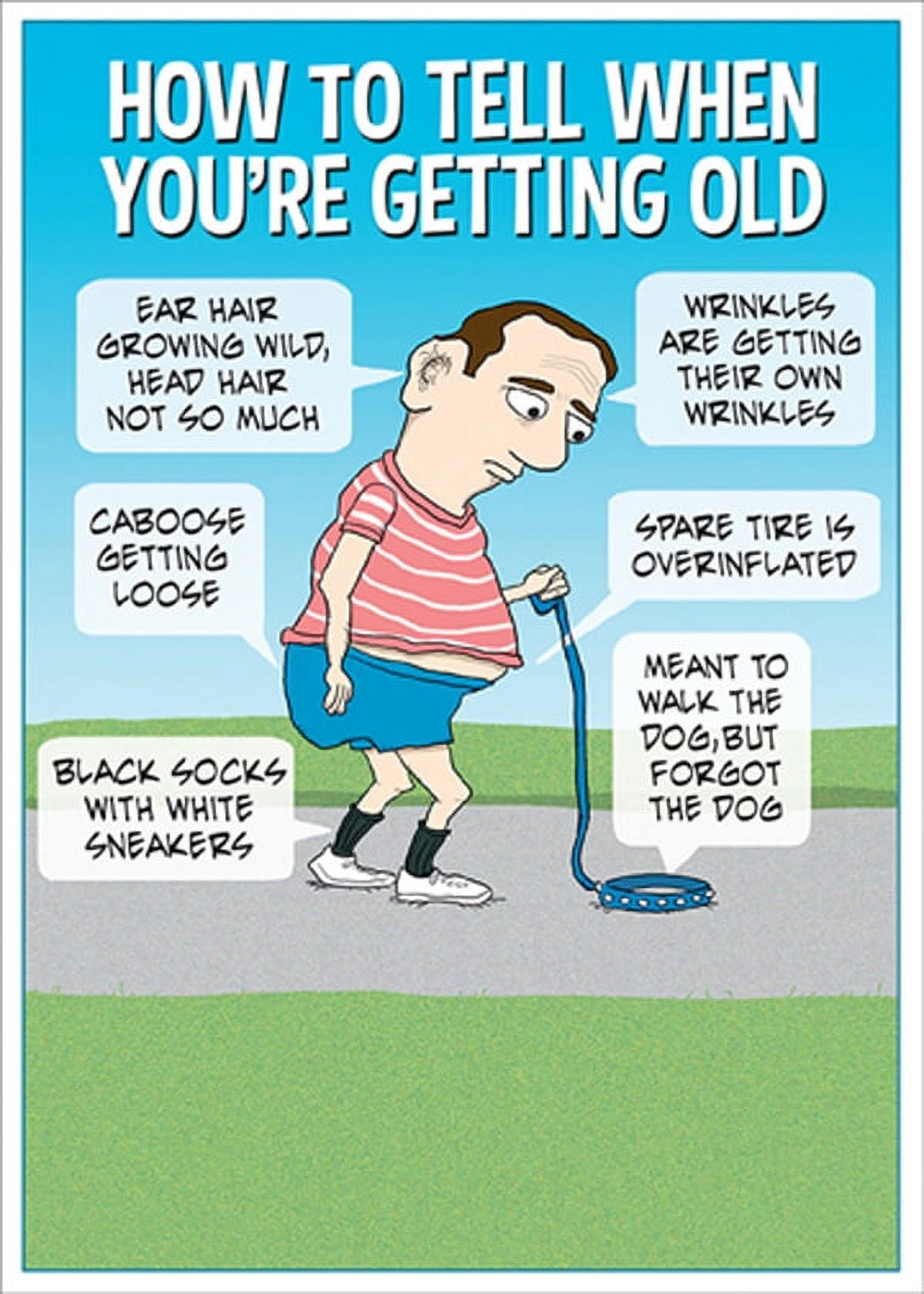 RSVP How To Tell When You're Getting Old Funny / Humorous Masculine ...