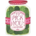 RSVP I'd Pick You: Bottle of Dill Pickles with Pink Label Romantic ...
