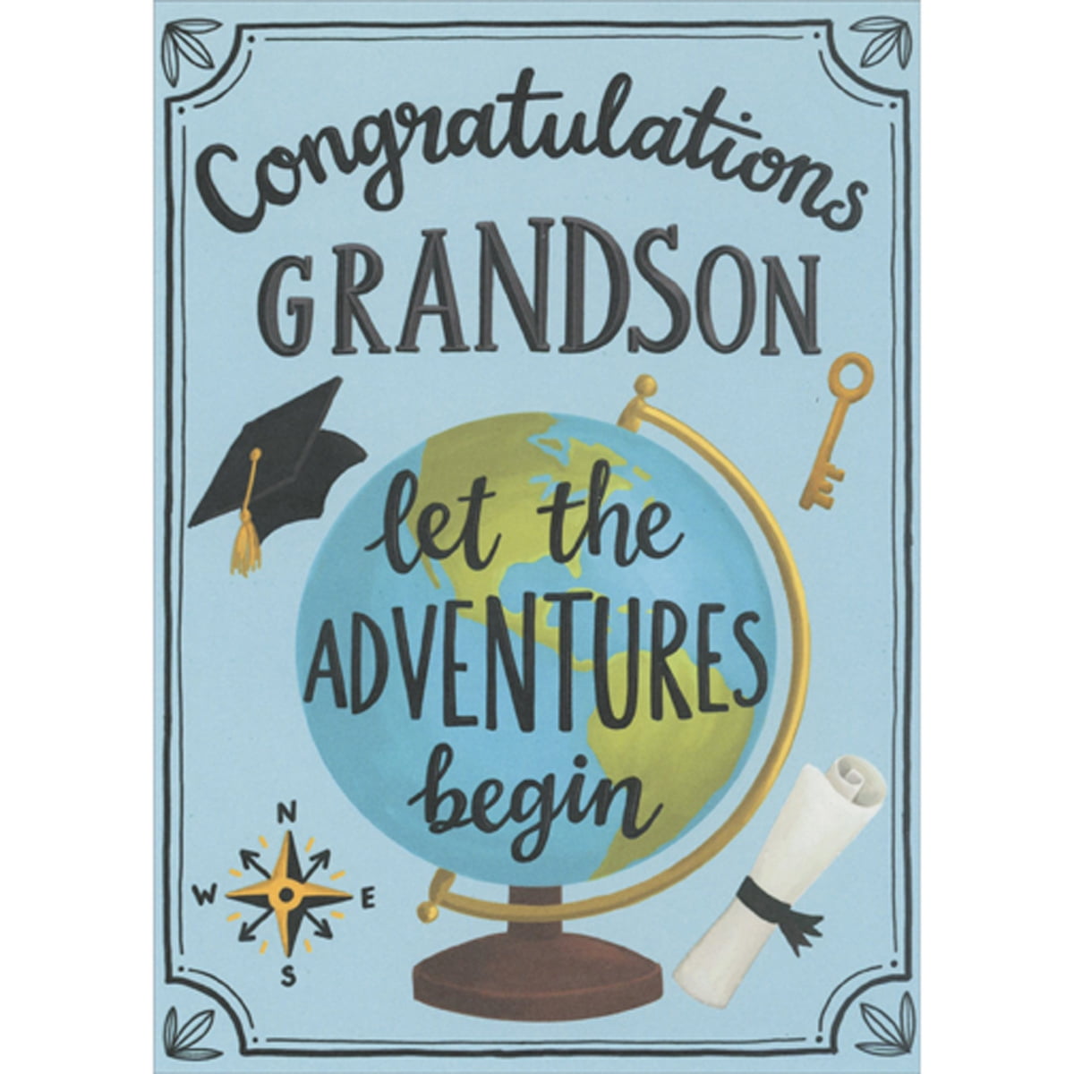 RSVP Let the Adventures Begin: Globe on Stand Graduation ...