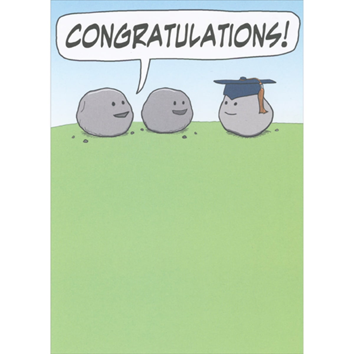 RSVP Rocks Saying Congratulations to Graduating Rock Funny / Humorous ...