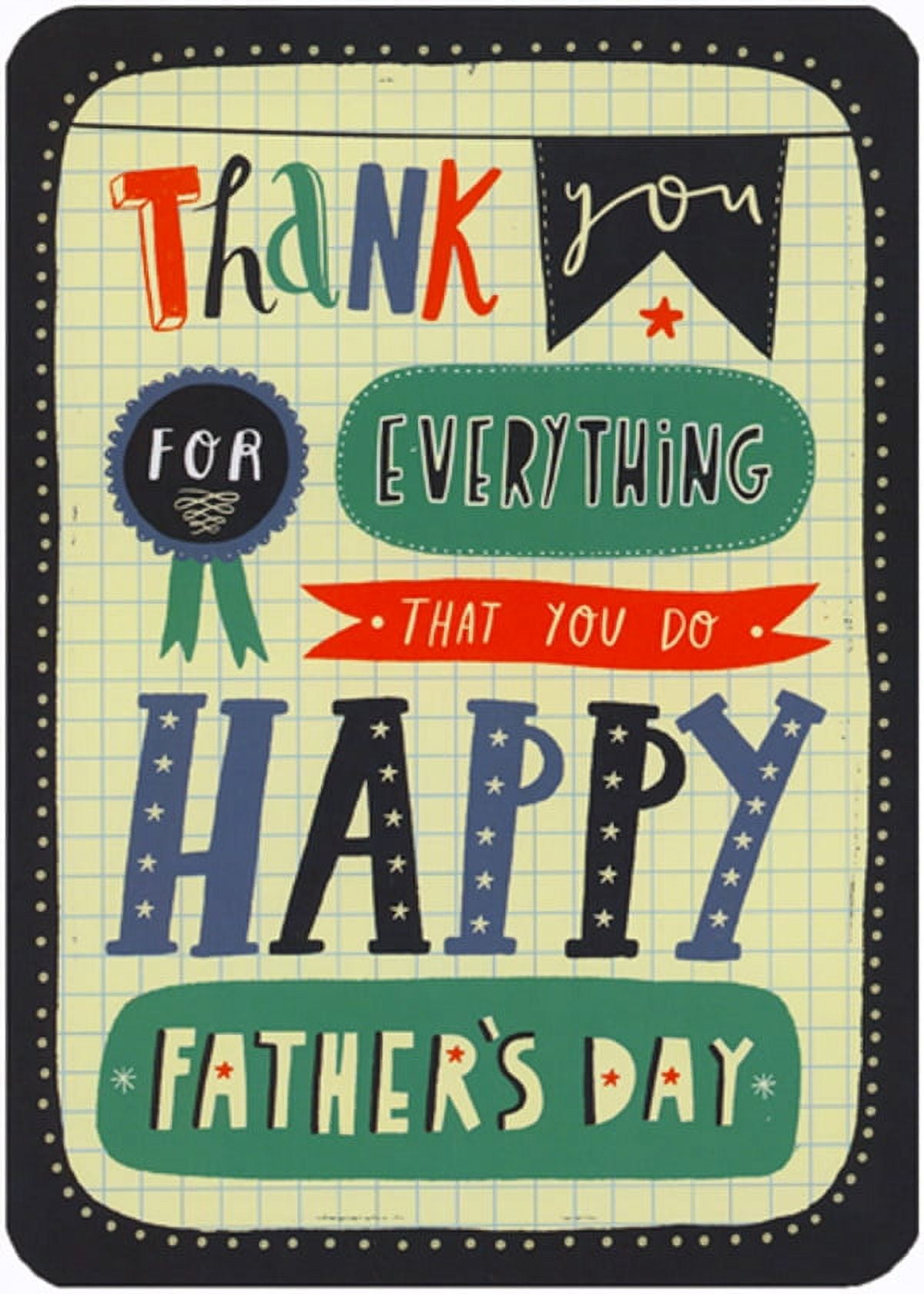 RSVP Thank You For Everything You Do Banners Father's Day Card for ...