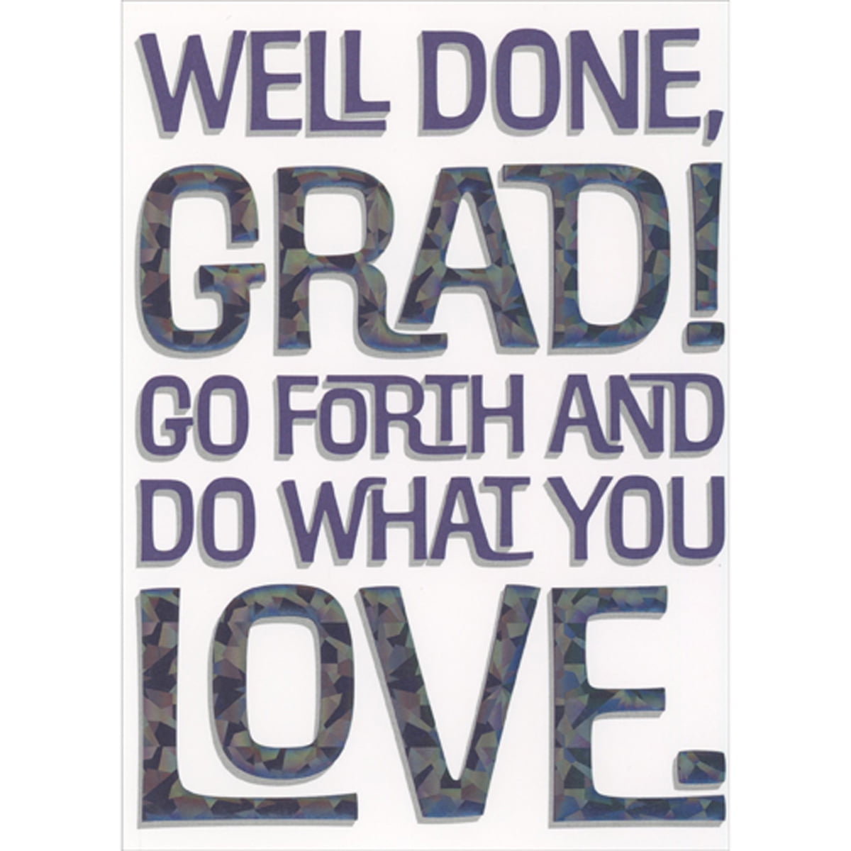 RSVP Well Done Grad: Go Forth and Do What You Love Funny / Humorous ...