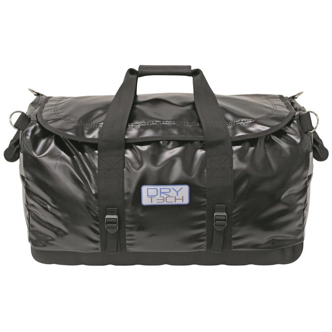 RT-DBM-31-BLACK 26.5 litre Drytech Water-Repellent Zippered Duffel Bag - Black - Small - Walmart.com