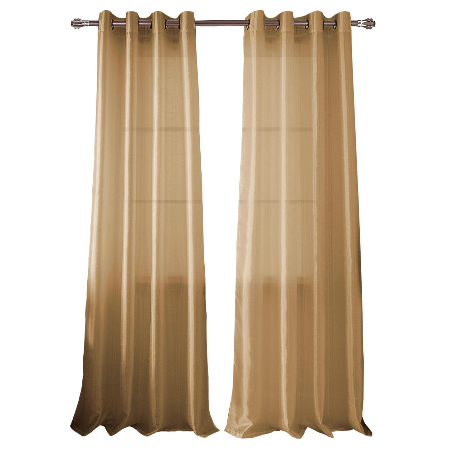 RT Designer Collection Nancy Grommet Luxurious Modern Design Curtain ...