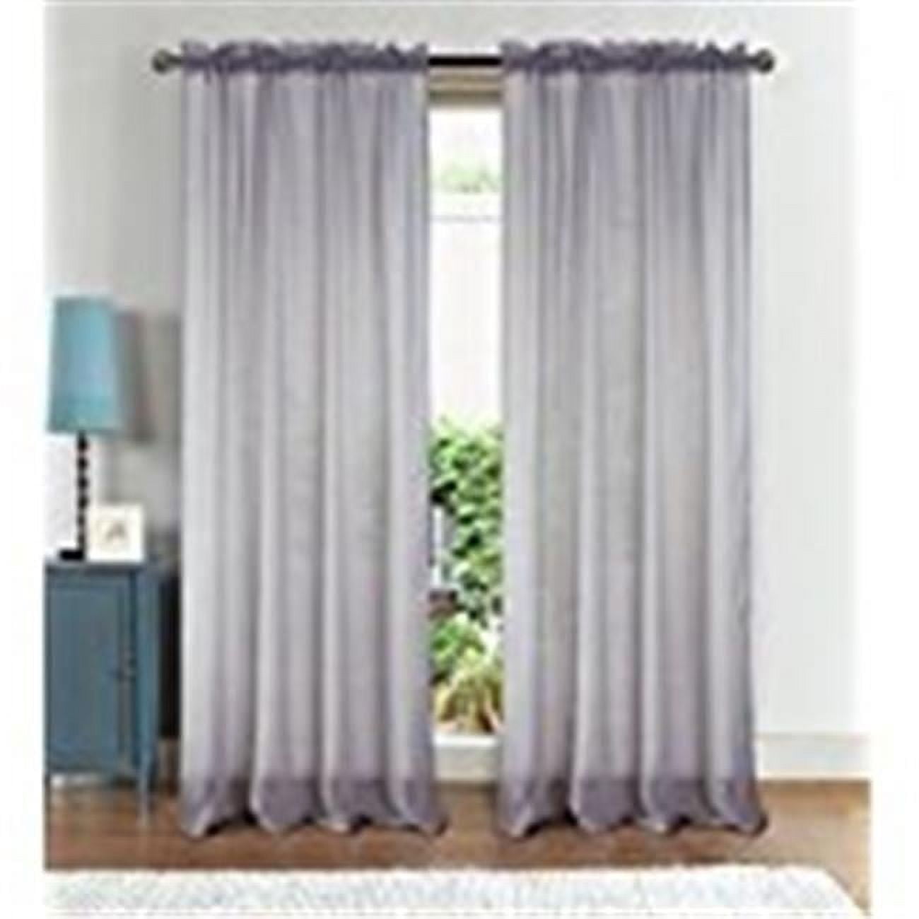 RT Designers Collection Astro Textured 54 x 90 in. Rod Pocket Curtain ...